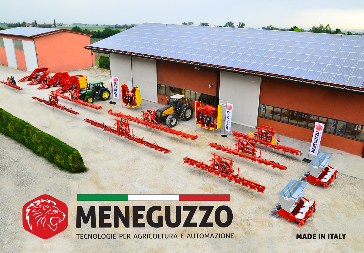 MENEGUZZO’s new generation of machines is designed for organic farming